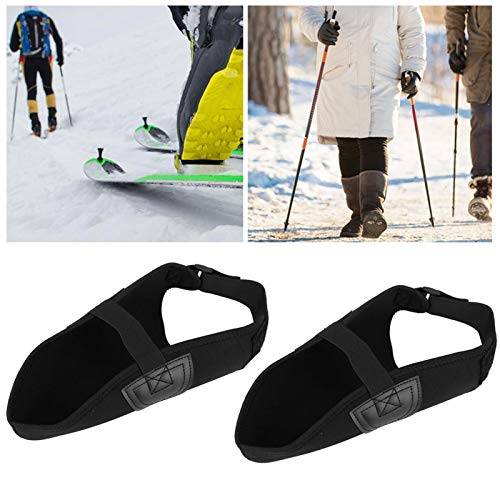 Snowshoe Cover, Snow Shoe Protector Cover Skiing Overshoes Equipment for Any Foot Yard Using for Skiing(black)