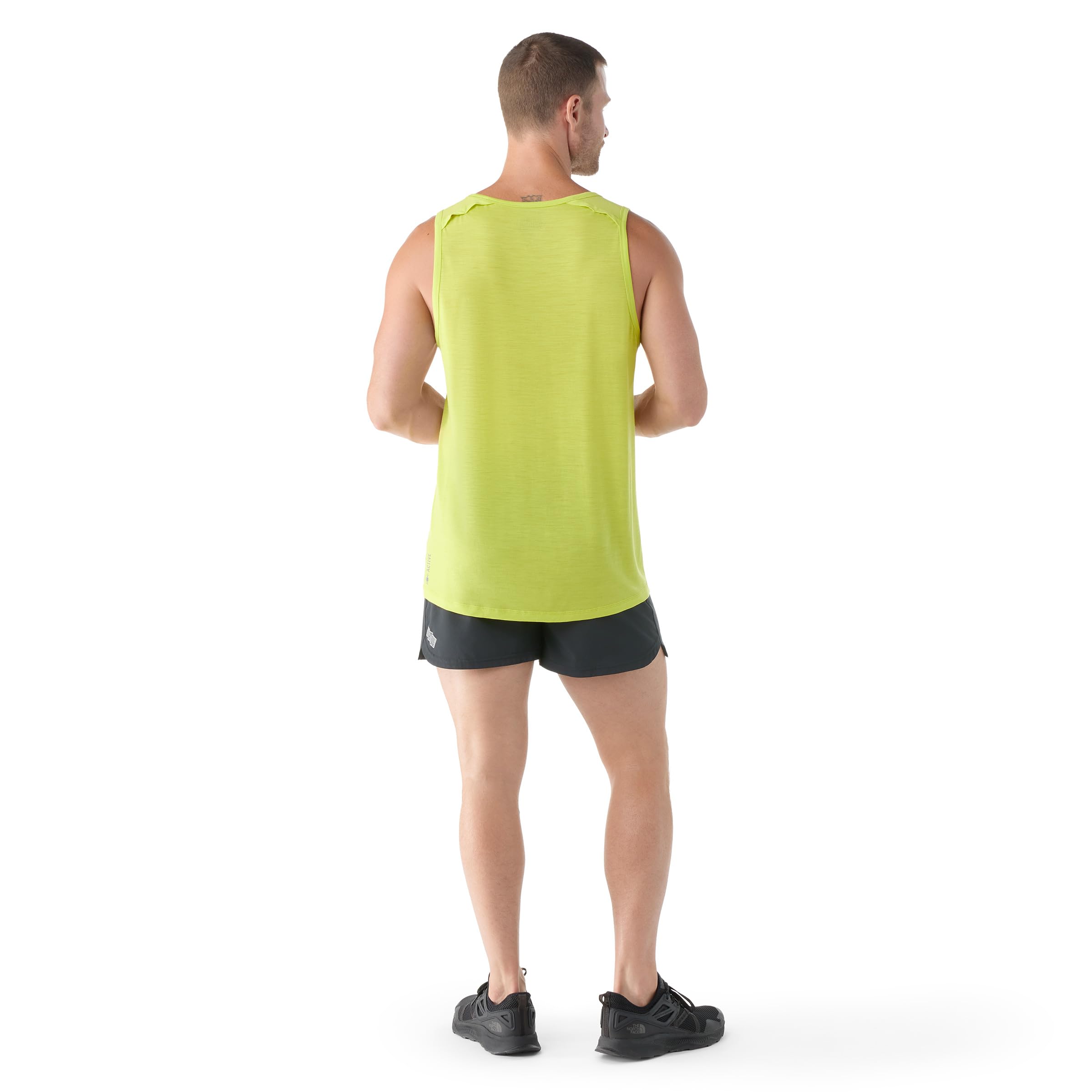 Smartwool Men's Active Ultralite Merino Wool Tank Top (Athletic Fit) Blueberry Hill, Medium