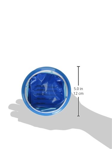 Medline Blue Emesis Bags, Vomit Bags, Motion Sickness Bags, Disposable, Graduated Markings, Urgent Cares, Cars, Boats, Planes, 24 Pack