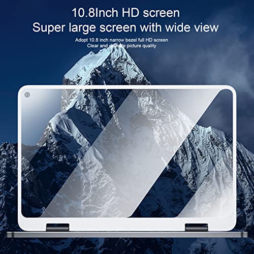 Qinlorgo Laptop, 100-240V Efficient 2 in 1 Laptop FHD Portable Touch Screen with Touch Pen Keyboard for Office (8+1TB US Plug)