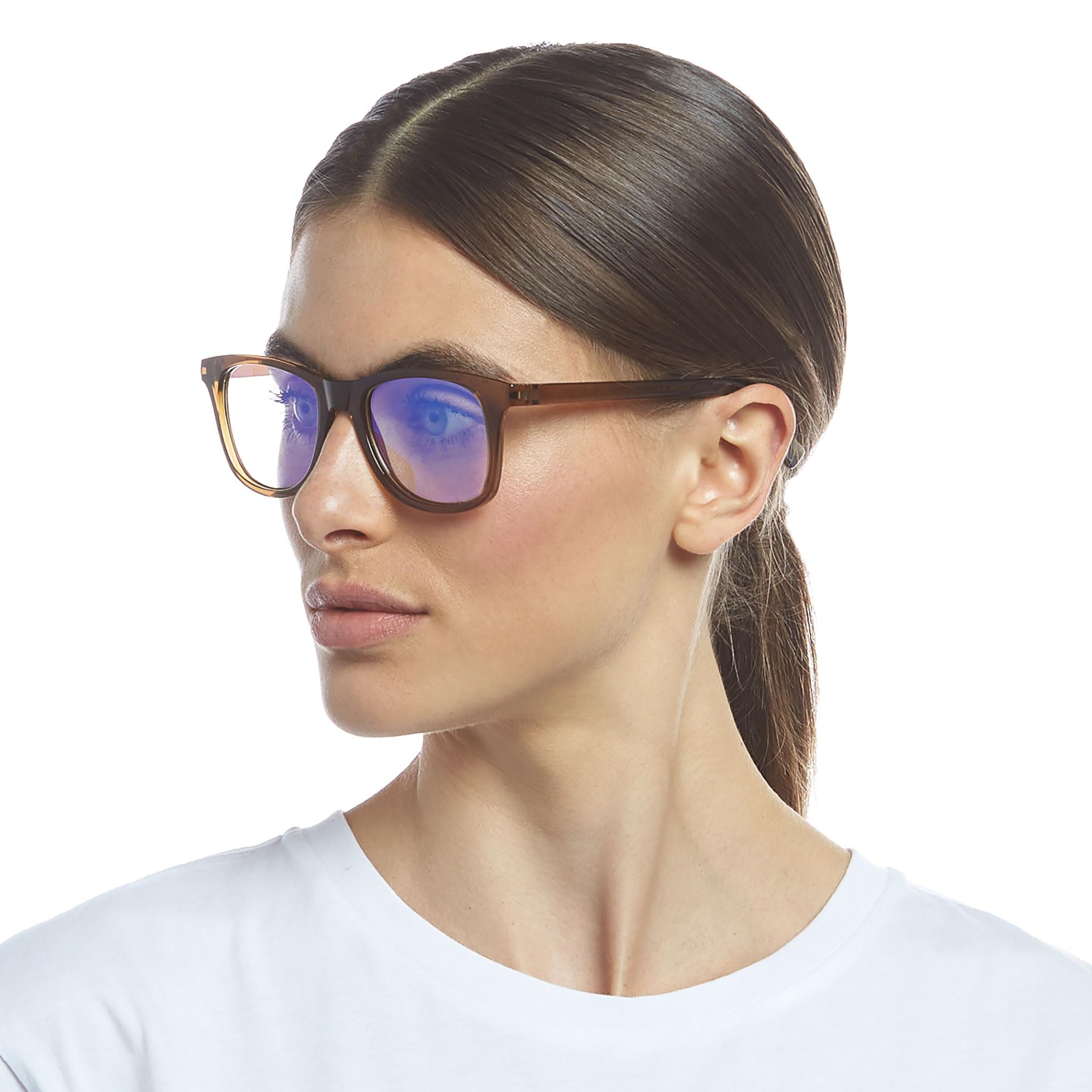 The Book Club Women's Blue Light Grime in Banishment Glasses, Multi Color, One Size