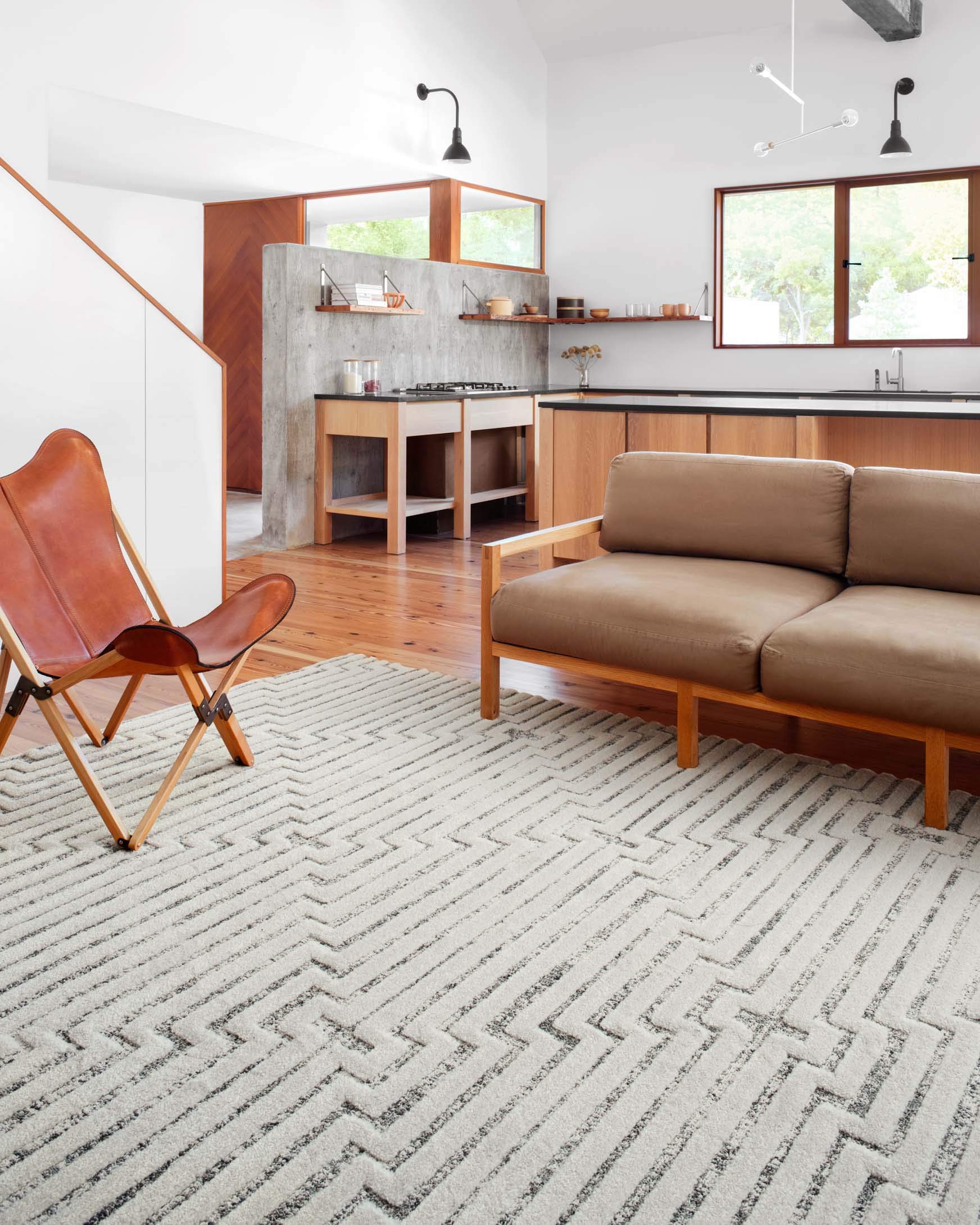 Loloi II Hagen White/Sky 9'-6" x 13' Area Rug