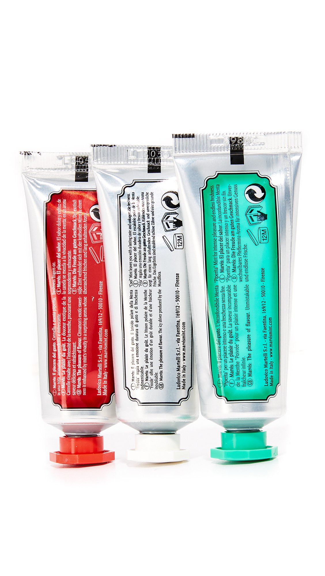 Marvis Toothpaste Travel with Flavour Set