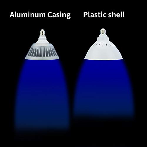 Waterproof LED Pool Light Bulb,120V 40W,RGB White Color Spash, IP65 Waterproof LED Pool Light for Inground Pool,Replacement for Pentair and Hayward Fixture(120V RGBW)