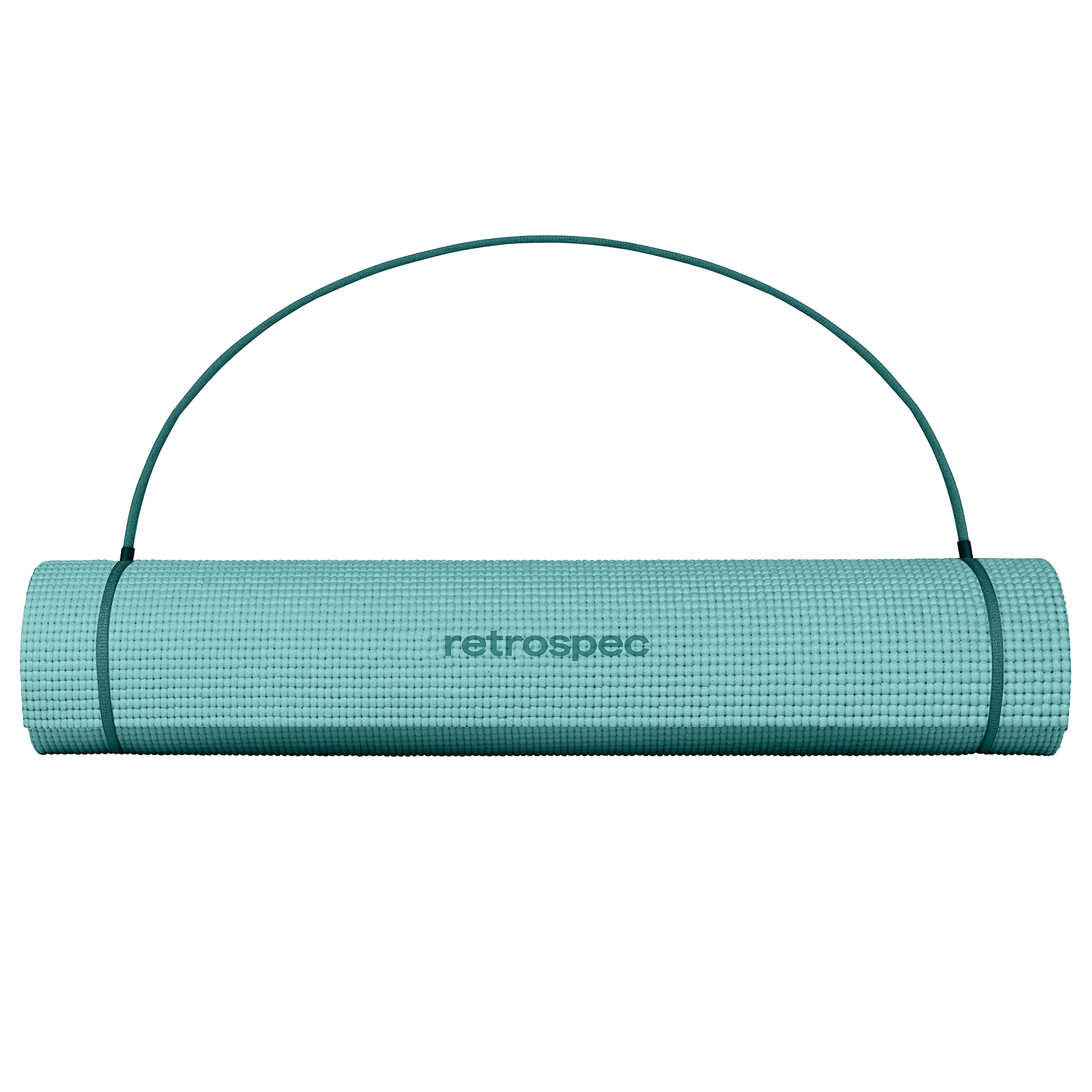 Retrospec Pismo Yoga Mat for Men & Women - 72β x 24β x 5mm - Extra Long Non Slip Exercise Mat for Yoga, Pilates, Stretching, Floor & Home Workouts - Blue Ridge