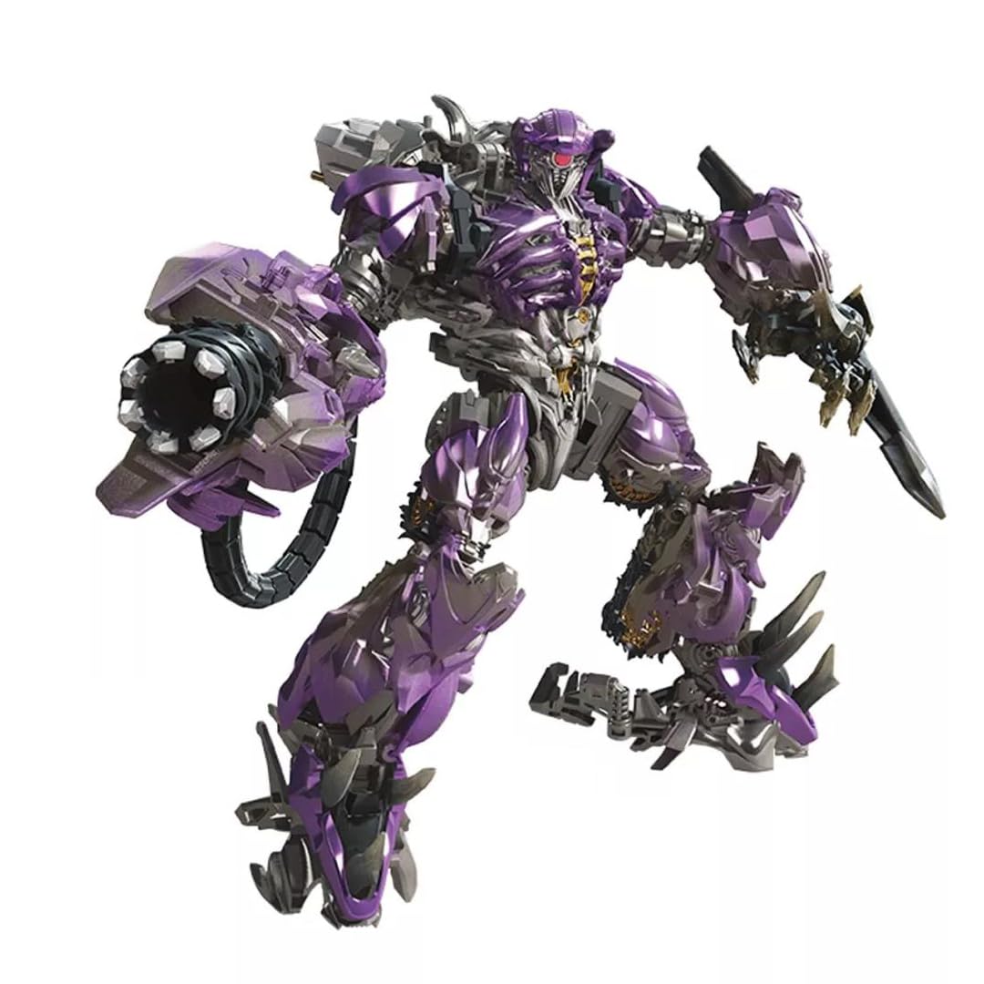 Lxyisl Deformation Robot Figure,Studio Series 56 Voyager Class Revenge of The Fallen Movie Constructicon Shockwave Action Figure,Desktop Collection Decorations Birthday Gifts