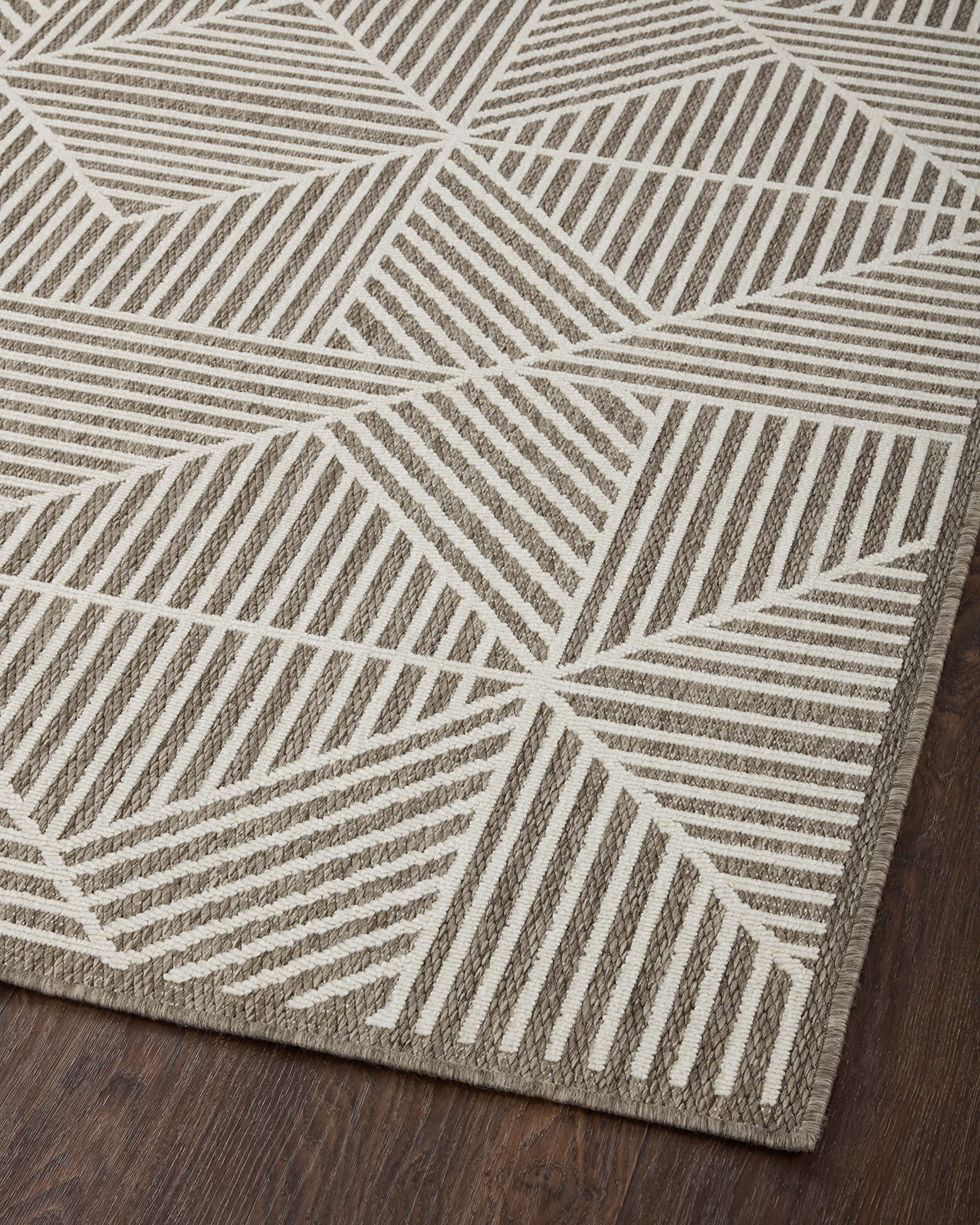 Loloi II Rainier Collection RAI-03 Natural/Ivory 9'-2" x 12'-2" Area Rug