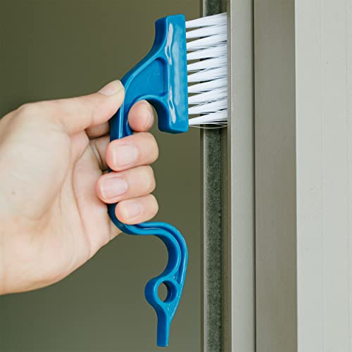 Slick- Window Track Cleaning Brush, 2 Pack, Window Cleaning Brush, Window Groove Cleaning Brush, Window Track Cleaner, Gap Cleaning Brush, Window Groove Cleaning Tool, Window Cleaning Brush Tool