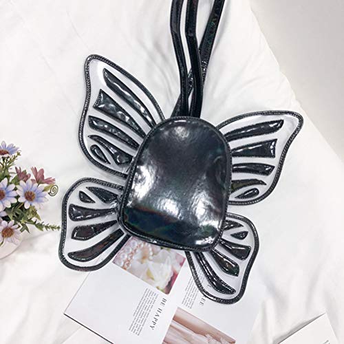 Ozgkee Butterfly Backpack Travel Bag (black)