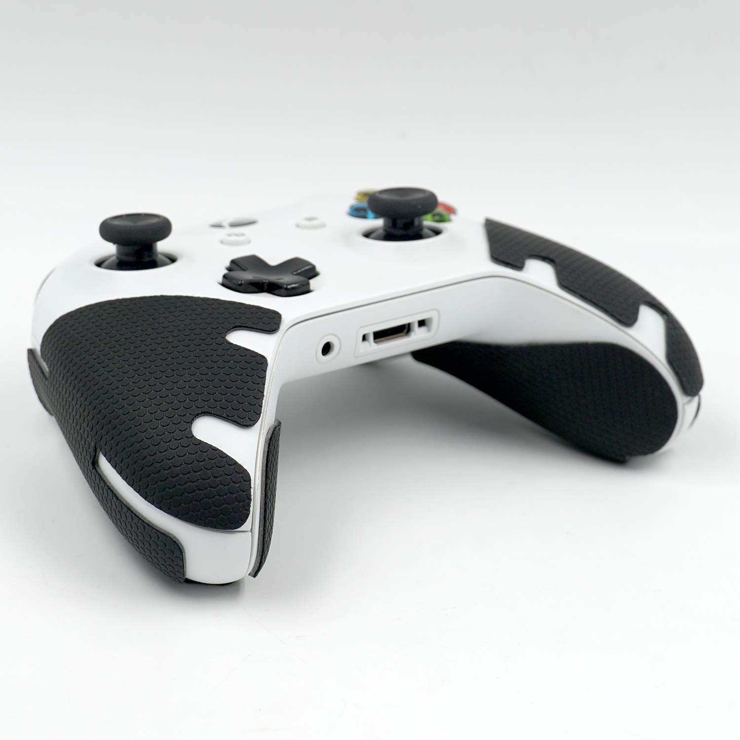 Mcbazel Anti-Slip Sticker Gamepad Handle Grips Skin Sticker Cover for Xbox One Slim X Elite Controller Protective Sticker