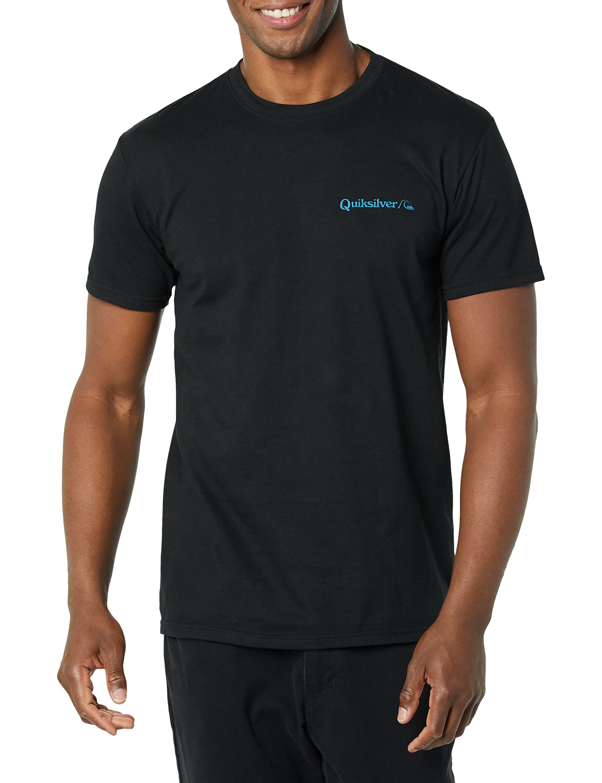 Quiksilver Men's Resin Tint Mt0 Tee Shirt, Black, L