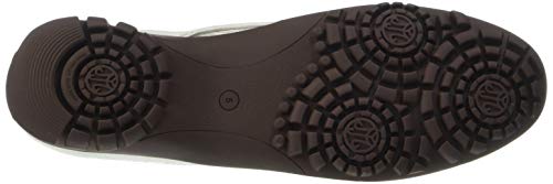 Marc Joseph New York Women's Leather Made in Brazil Orchard Street Golf Shoe, White Glaze, 6 M US