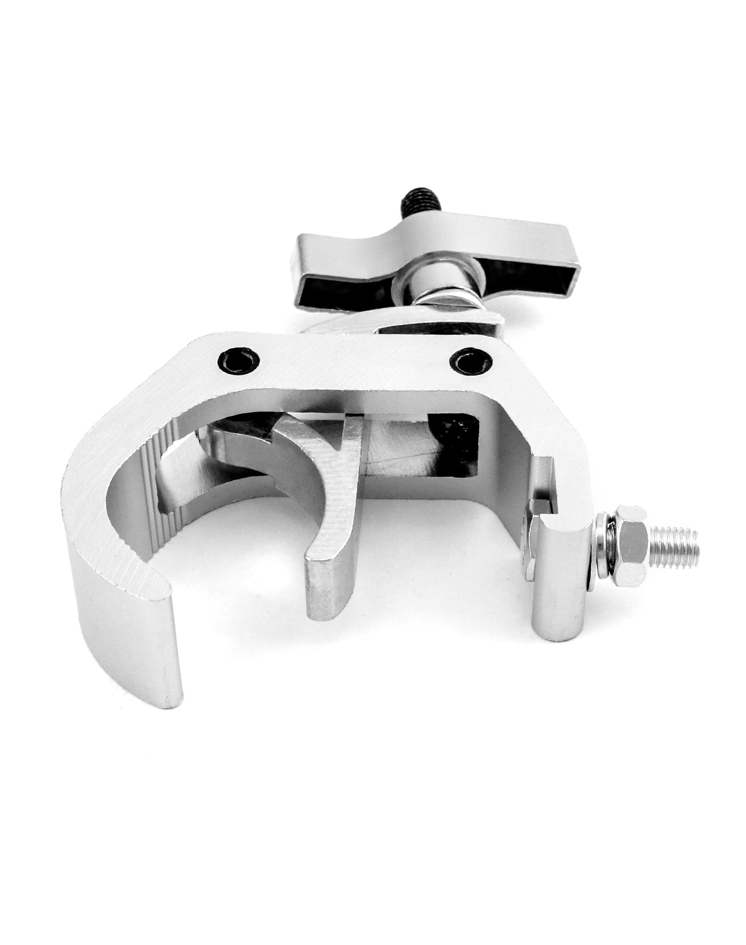 QWORK Truss Clamp Stage Lights Clamp, 2 Pack Pro Truss Clamp, Heavy Duty 330-pound Professional Clamp for Moving Head Stage Lighting Fixtures, 1.57-2.36 Inch Fit 40-60 mm OD Pipe