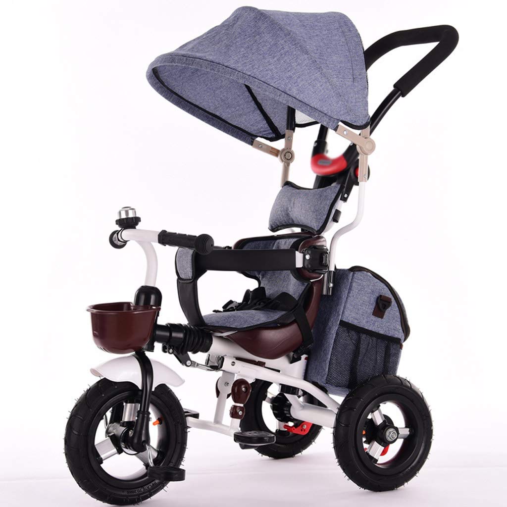 WDBBY Stylish and Practical Bicycles, Children's Tricycles, Children's Trolleys, Lightweight Folding Simple Trolleys