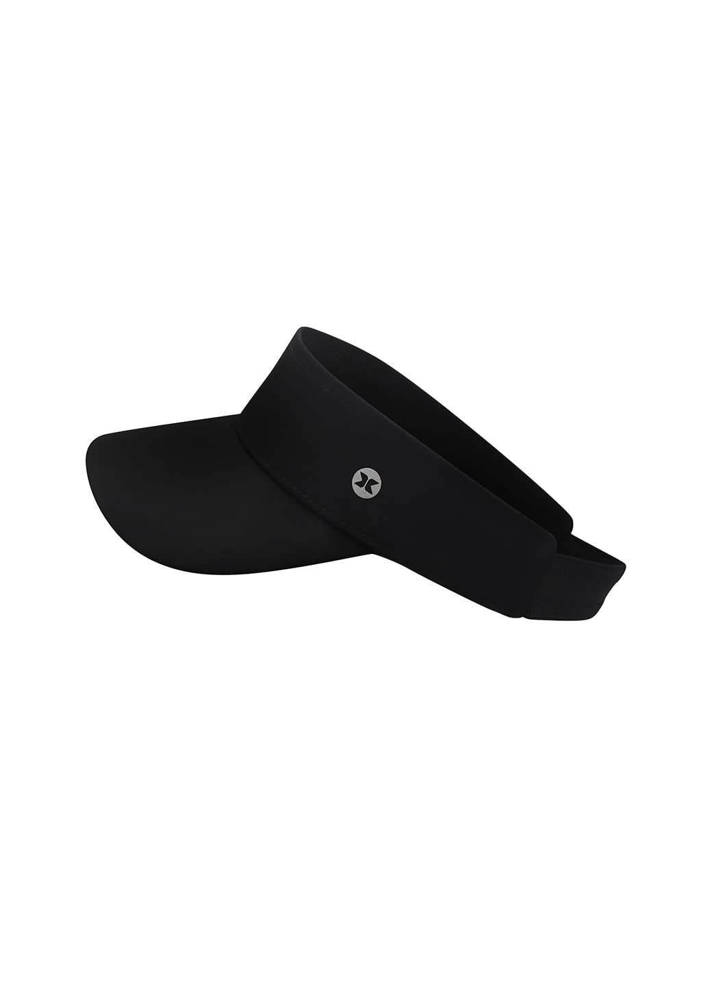 RBX Sun Visor, Lightweight Fitted Unisex Men's/Women's Sports Visor Hat Black