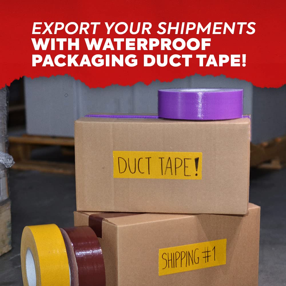 MAT Duct Tape Tan (Beige) Industrial Grade, 2 inch x 60 yds. Waterproof, UV Resistant for Crafts, Home Improvement, Repairs, & Projects
