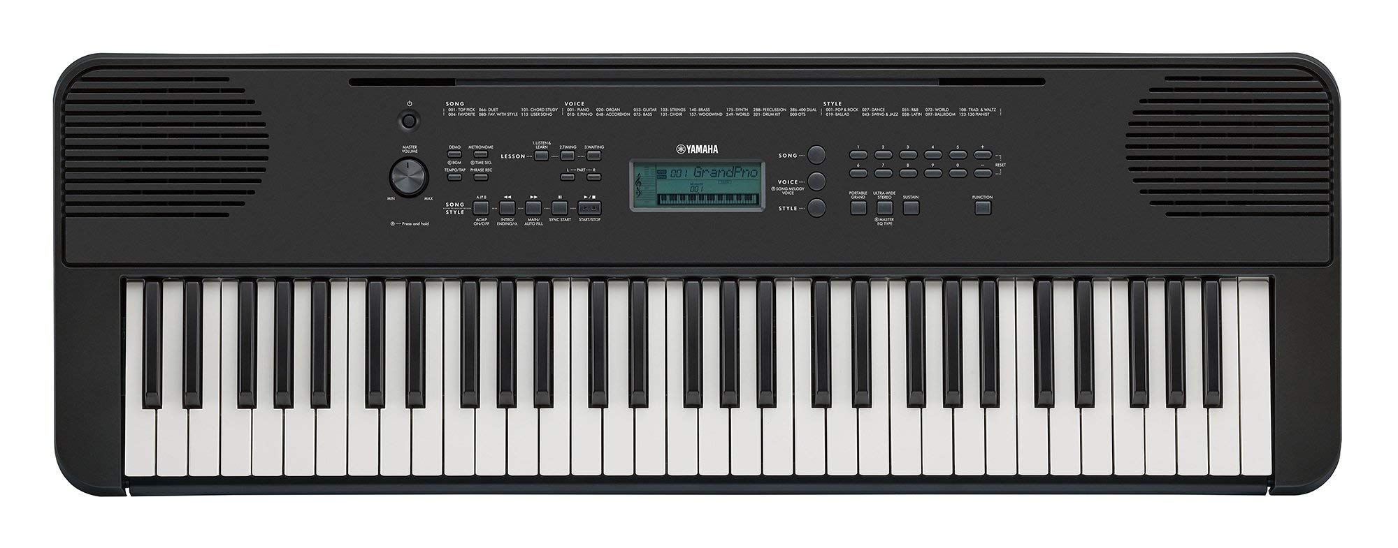 PSR-E360 Portable Keyboard - Black