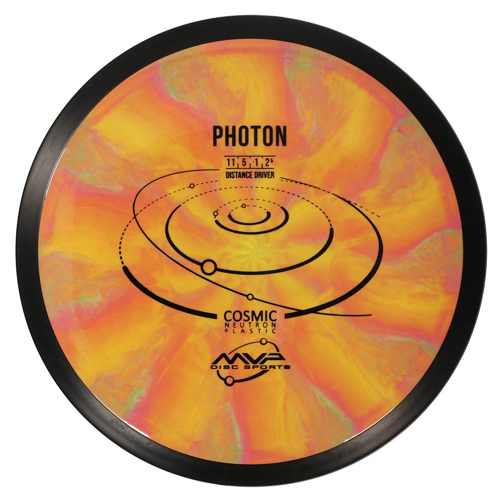 MVP Disc Sports Cosmic Neutron Photon Disc Golf Distance Driver (165-170g / Colors May Vary)