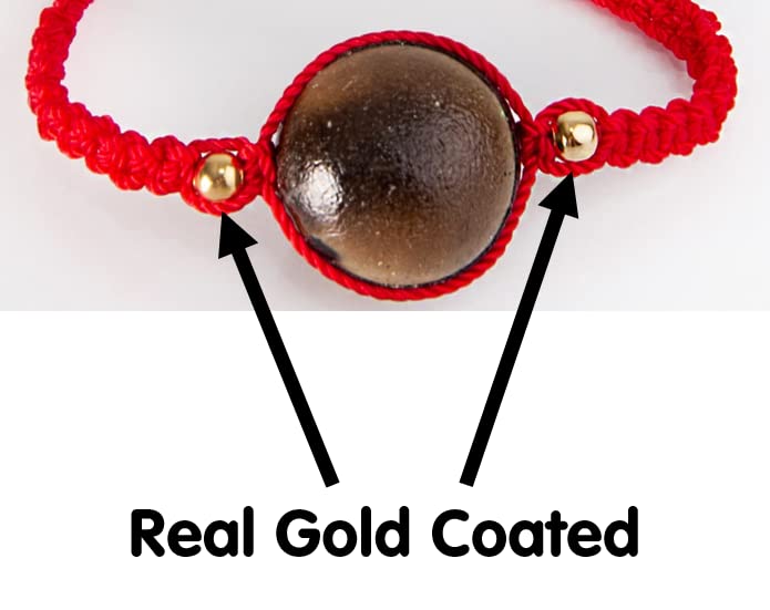 SANTA VISTA Ojo de Venado - Mal de Ojo Bracelet |Hilo Rojo/Red String| (Red, Small)