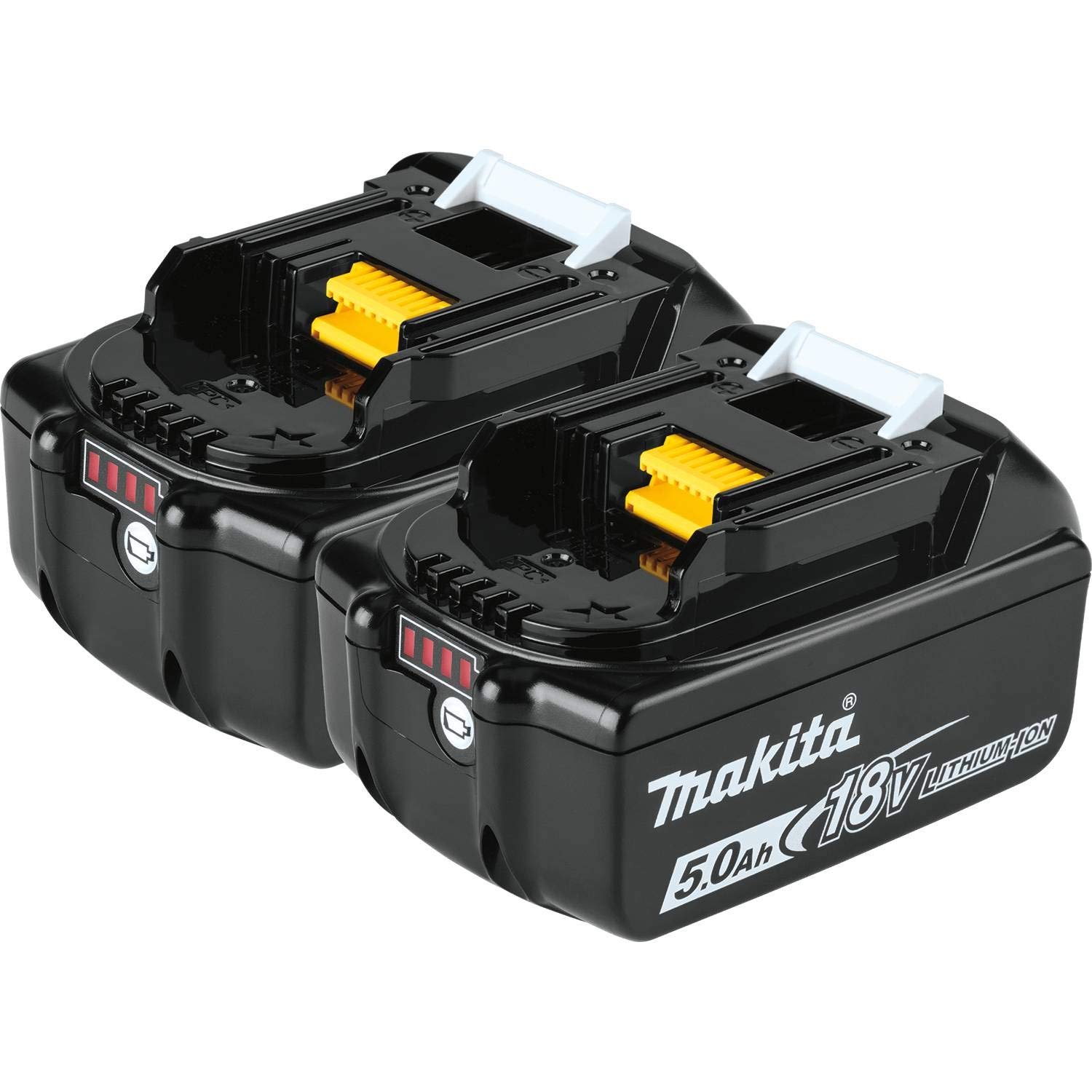 Makita XMT03Z 18V LXT Lithium-Ion Cordless Multi-Tool, Tool Only & BL1850B-2 18V LXT Lithium-Ion 5.0Ah Battery Twin Pack, Black