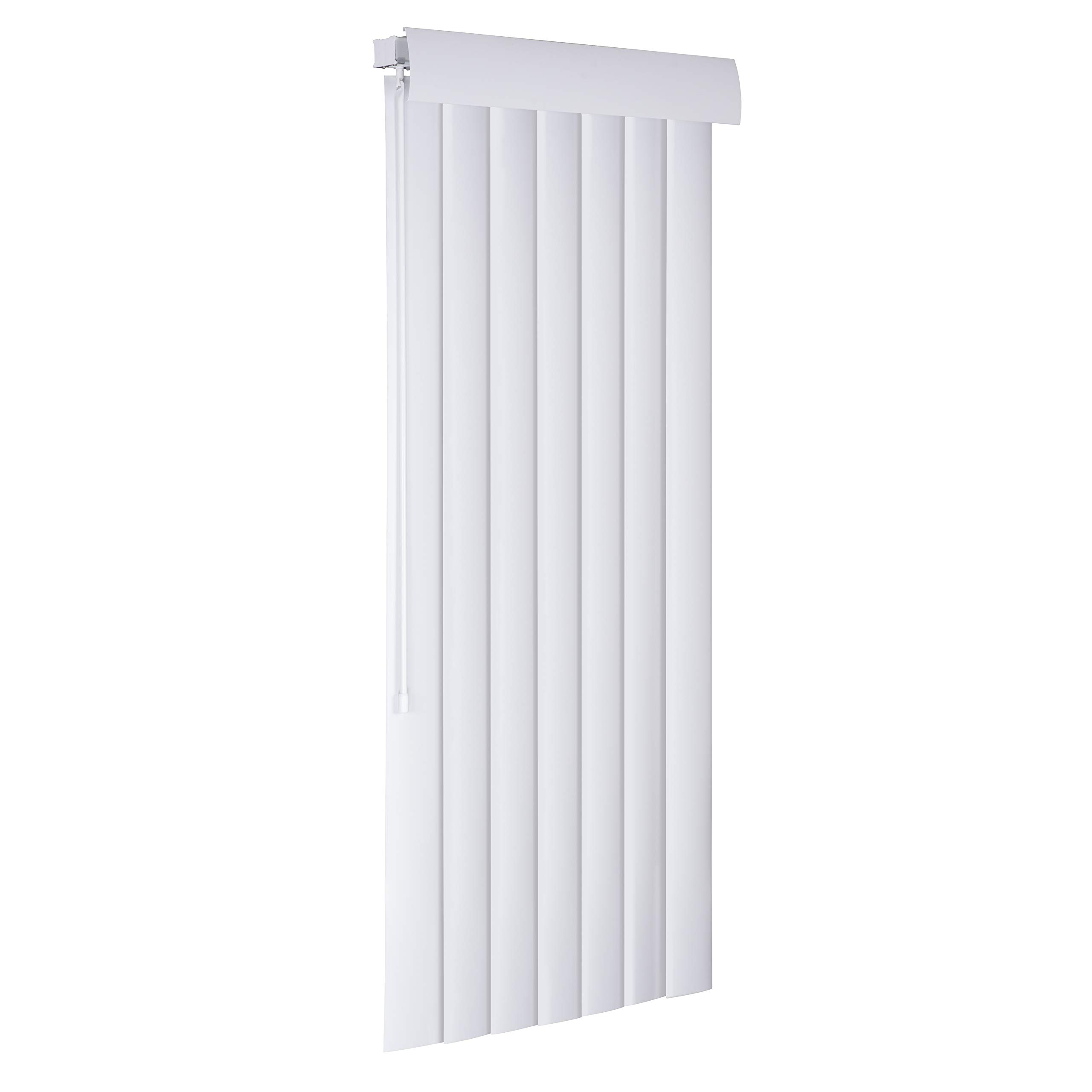 LOTUS & WINDOWARE Smooth Curved Vertical, 66 by 84-Inch, White