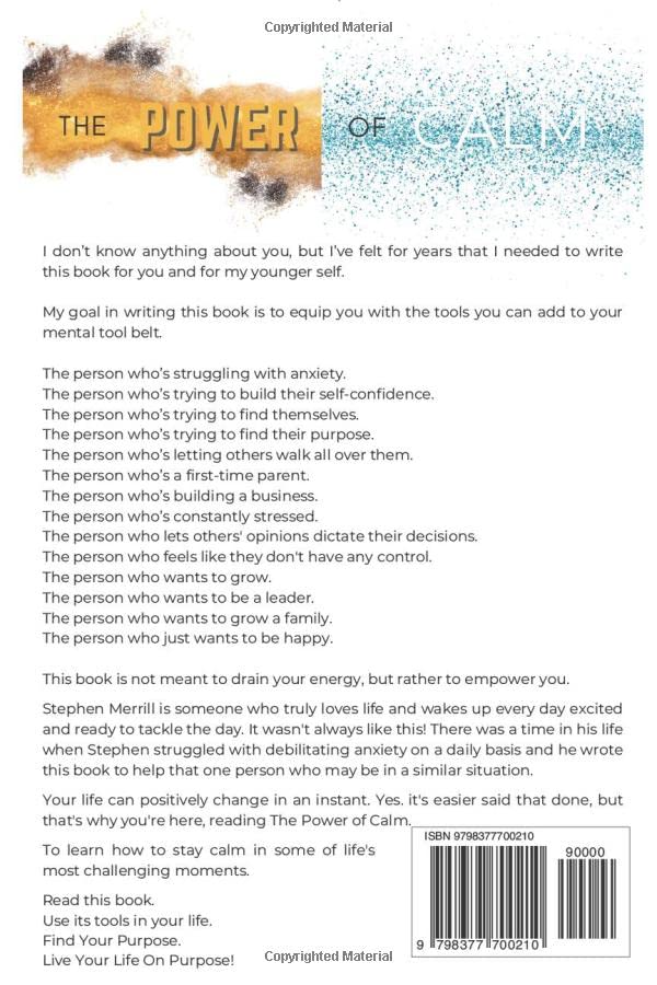 The Power of Calm
