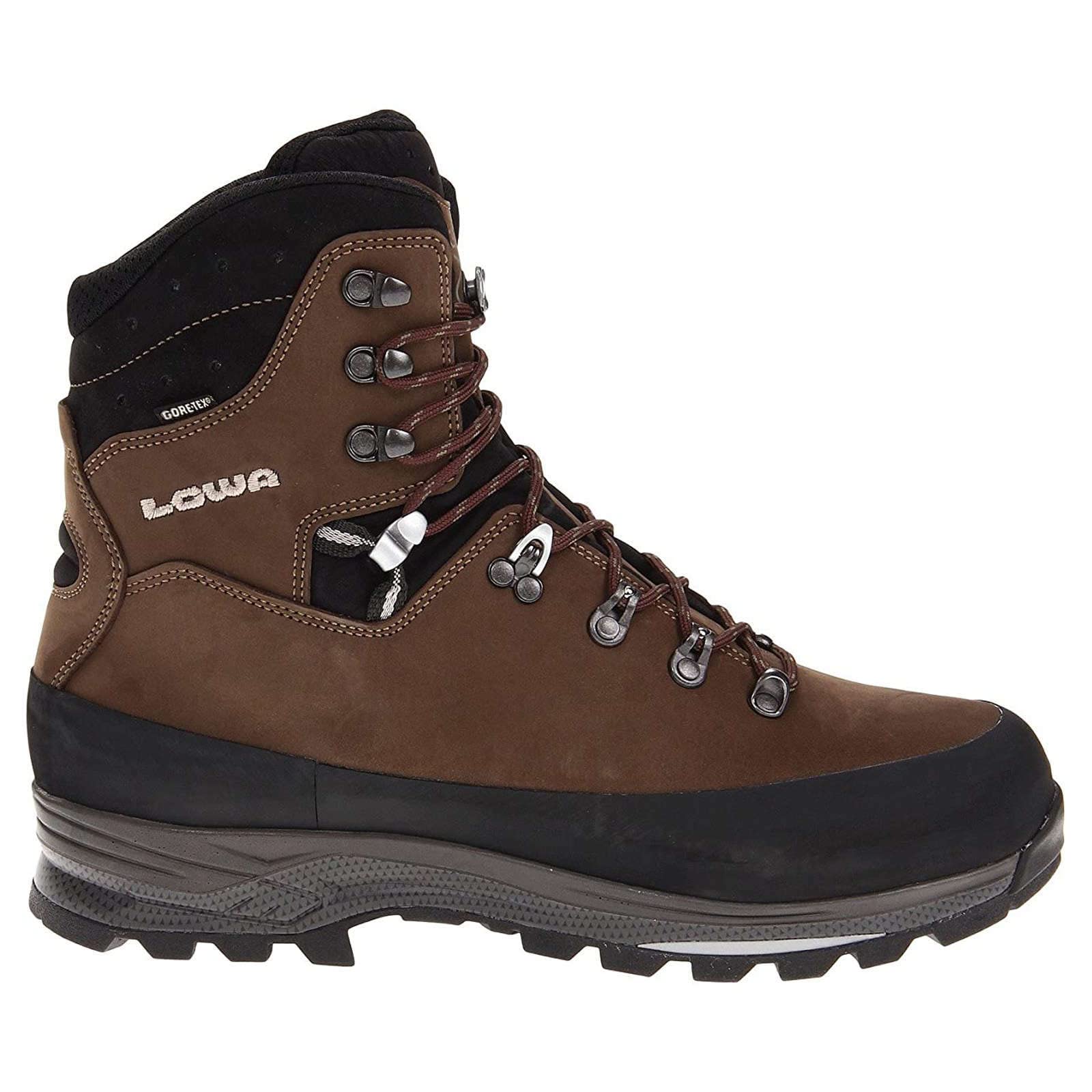Lowa Men's Tibet GTX Trekking Boot,Sepia/Black,10 M US