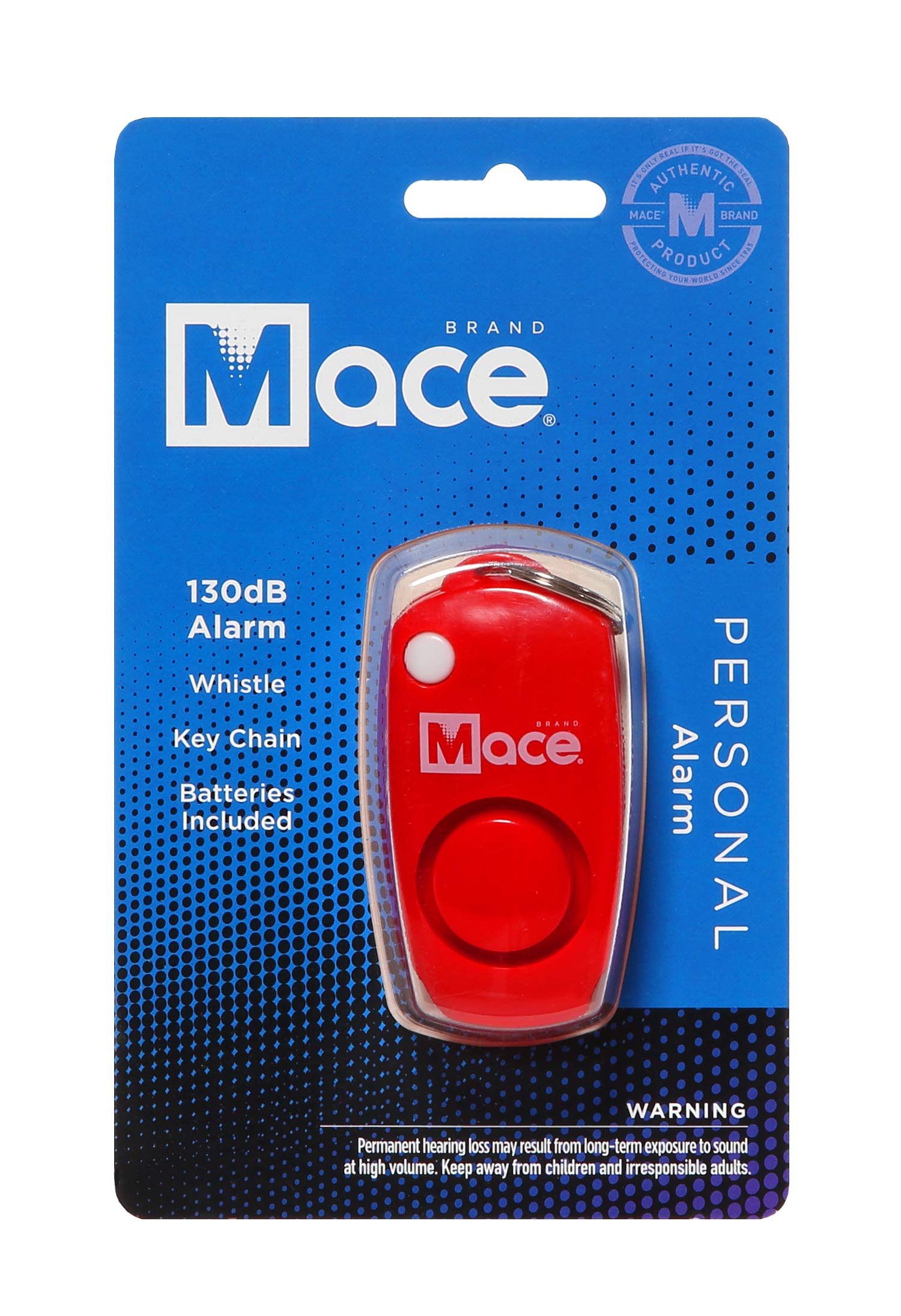 Mace Brand Pepper Spray and Vigilant 130dB Personal Alarm Ultimate MVP Protection Package (MVP Bundle Kit) RED