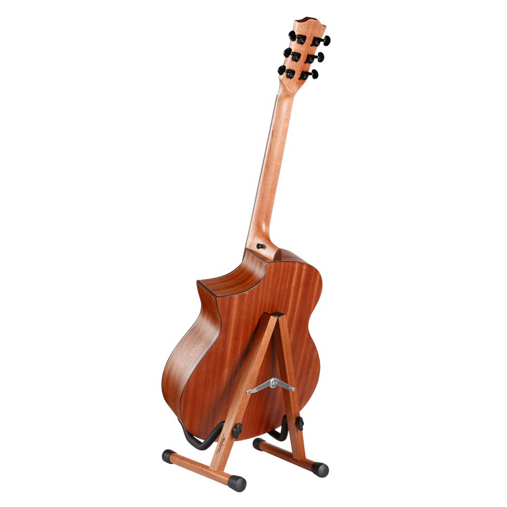 Neboic Guitar Stand, Wood Acoustic Guitar Stand, Electric Guitar Stand,Bass Classic banjo Guitar Stand, Portable Guitar Stand Holder for Multiple Guitars, Guitar Accessories