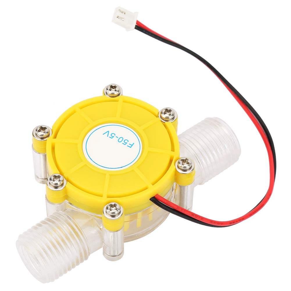 Nikou F50 Regulated DC Micro Hydroelectric Generator Micro-hydro DC Water Flow Pump Turbine Hydroelectric Power Energy Generator (F50 5V)