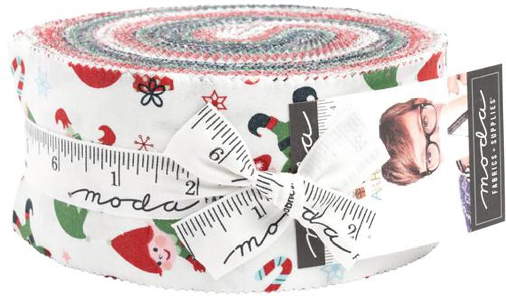Moda Fabrics Hello Holidays Jelly Roll by Abi Hall 35370JR