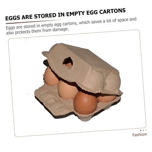 SECFOU Egg Bulk Carton Travel Containers 20pcs Box Egg Carton Pulp Eggs Egg Cartons Egg Carton Trays