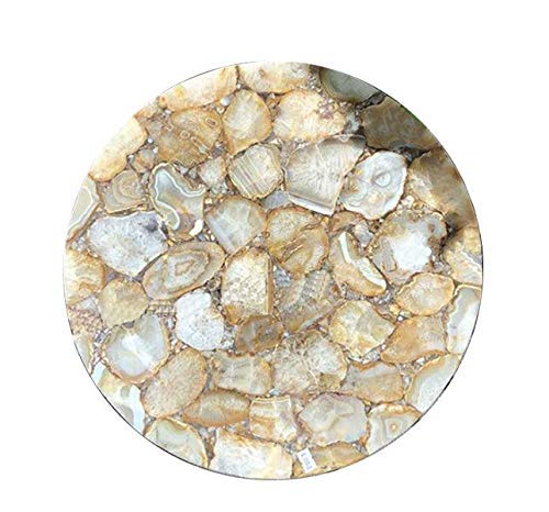 Valentine's Day Gift, Counter Top Wild Agate Coffee Table Top, Stone Coffee Table, Agate Kitchen Table Top, Round Agate Coffee Table Natural Agate, Table - Furniture, Agate - Gemstone