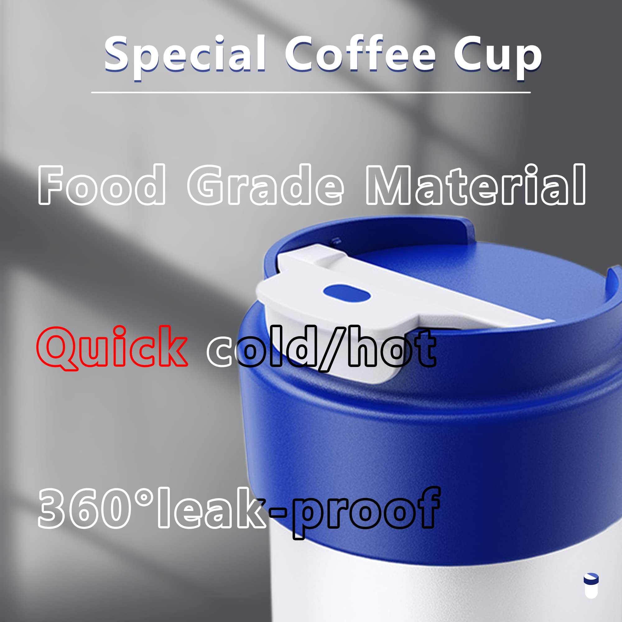Smart Electric Cup Warmer and Cooler with Temperature Control for Car, Home, and Travel,12/24V Coffee Tea Drinks Mug Heating & Cooling 2IN1 with LED Display for Water,Milk,Beer,Drinks