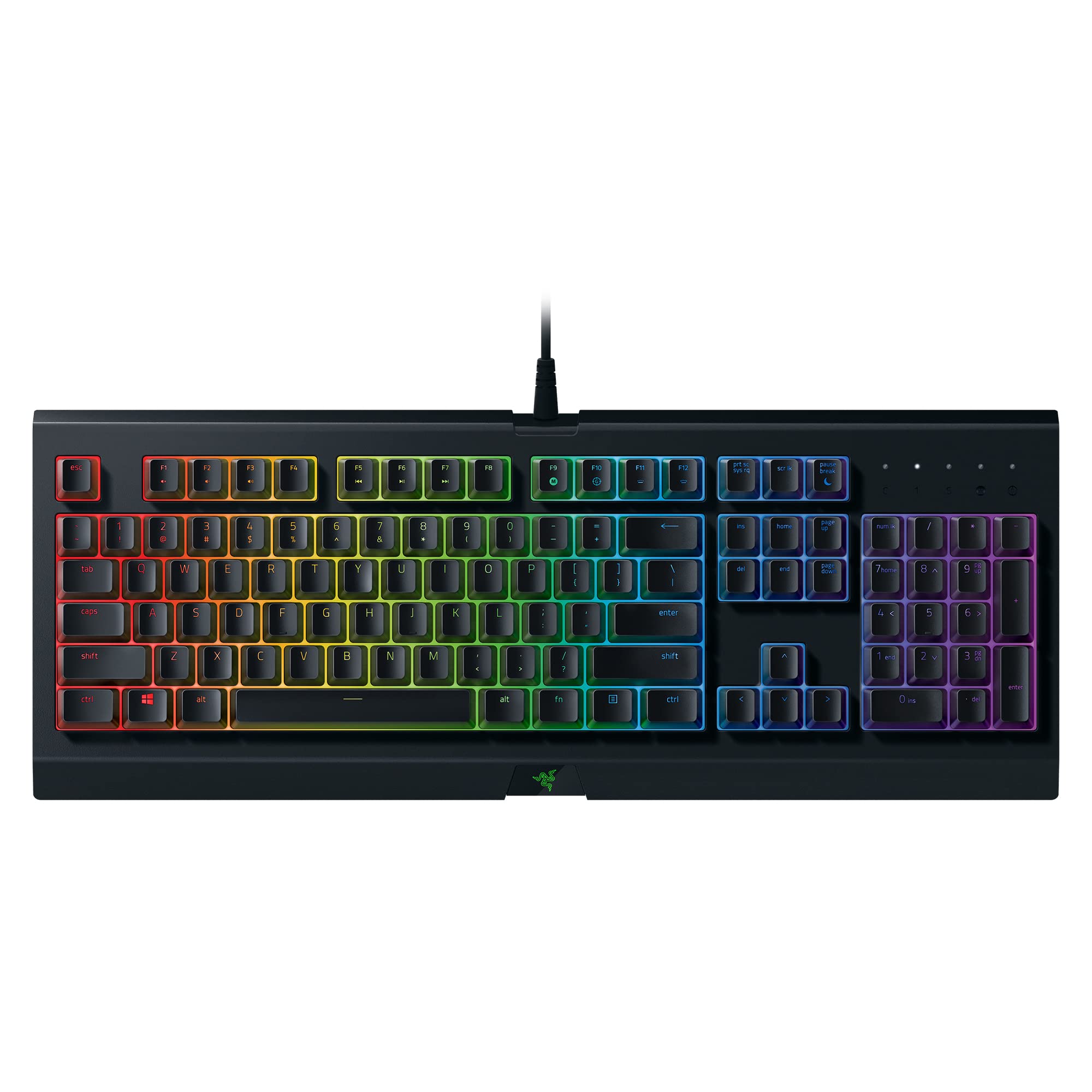 Razer RZ01-02410100-R3U1 19-Button Gaming Mouse, Black & Razer USA LTD RGB Chroma Gaming Keyboard, Black
