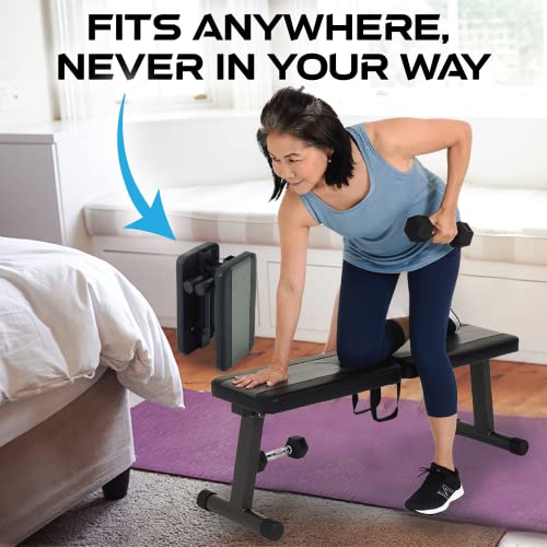 Prevention Fitness Prevention Flat Foldable Weight Bench