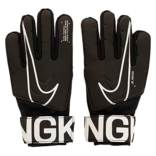 Nike Youth Match Goalkeeper Gloves (5, Black)