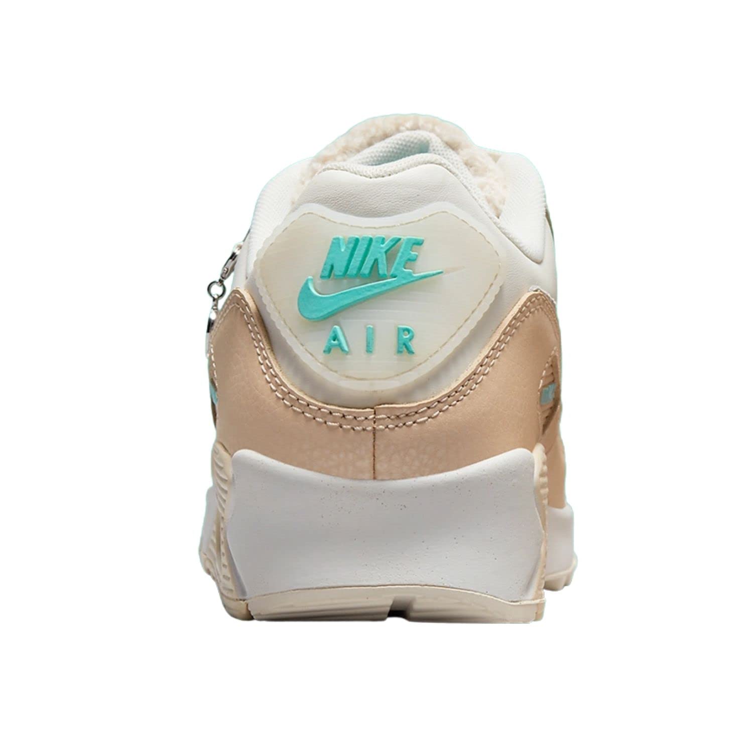 Nike Women's Air Max 90 Shoe, Phantom/Metallic Silver, 7