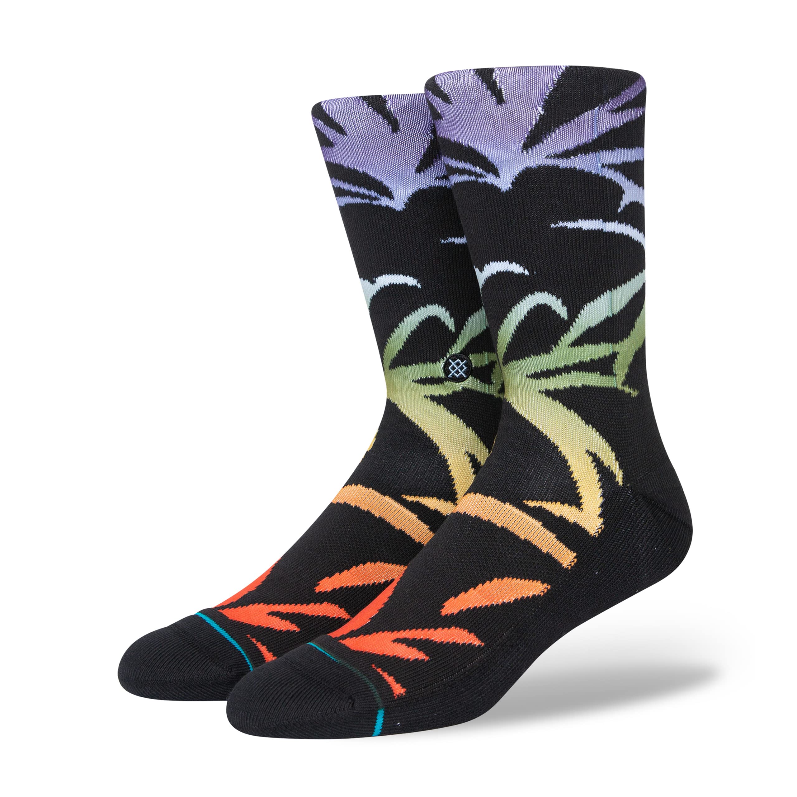 Stance Palmer Crew Socks (Medium, Washed Black)