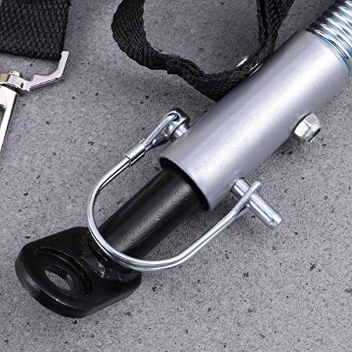 LIOOBO Universal Bike Trailer Hitch Connector Steel linker Bicycle Trailer Hitch Adapter Attachment