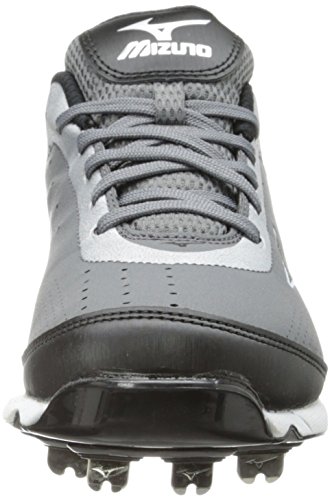 Mizuno Men's Vapor Elite 7 Low-M, Grey/Black, 14 M US