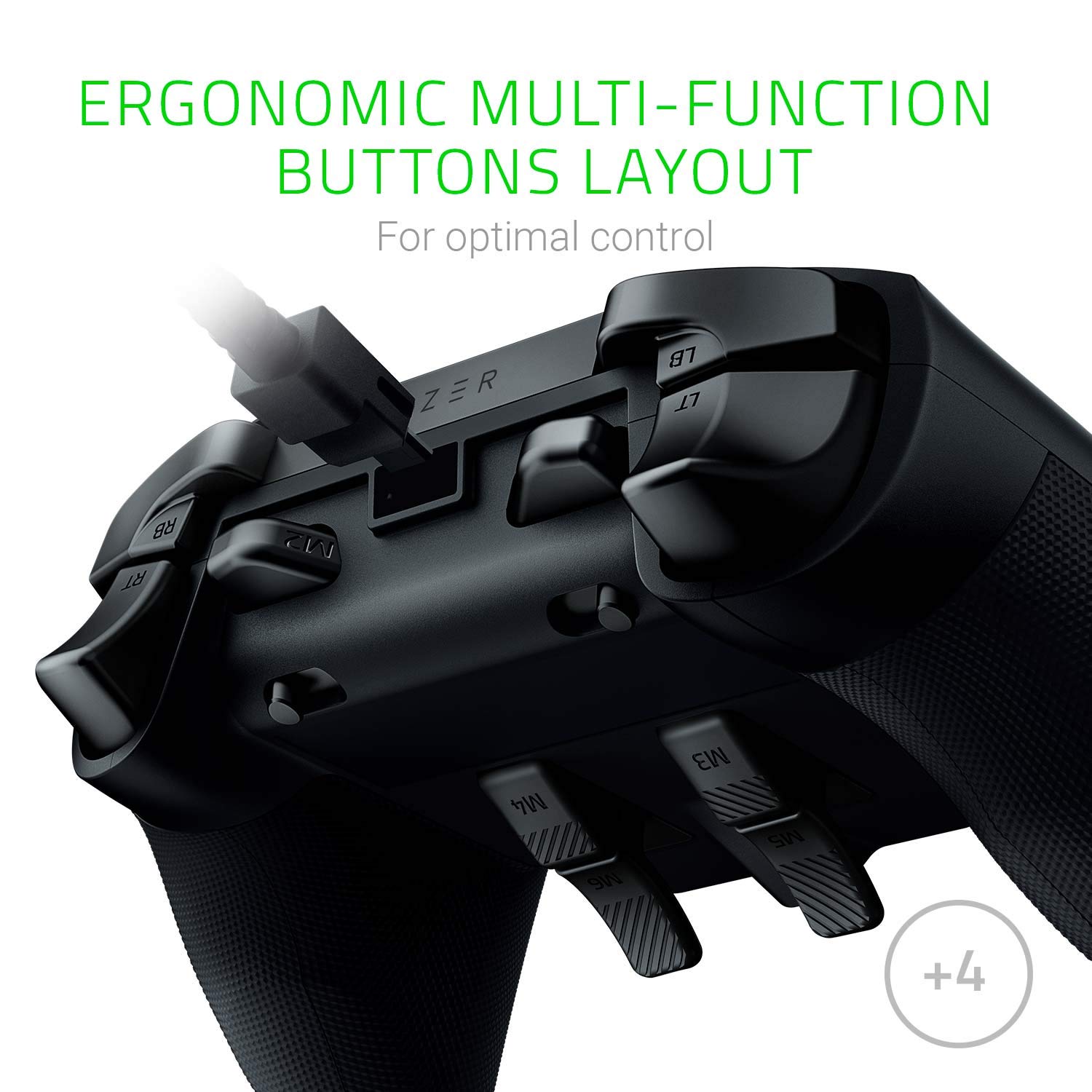 Razer Wolverine V2 Wired Gaming Controller for Xbox Series X|S, Xbox One, PC and Razer Wolverine Ultimate Officially Licensed Xbox One Controller