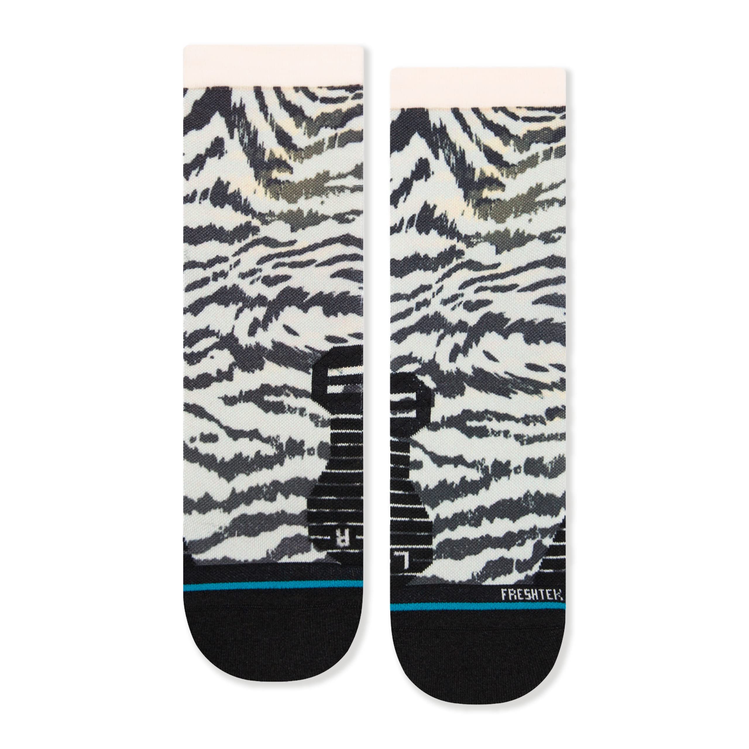 Stance Rawr Quarter Socks (Large, Khaki)