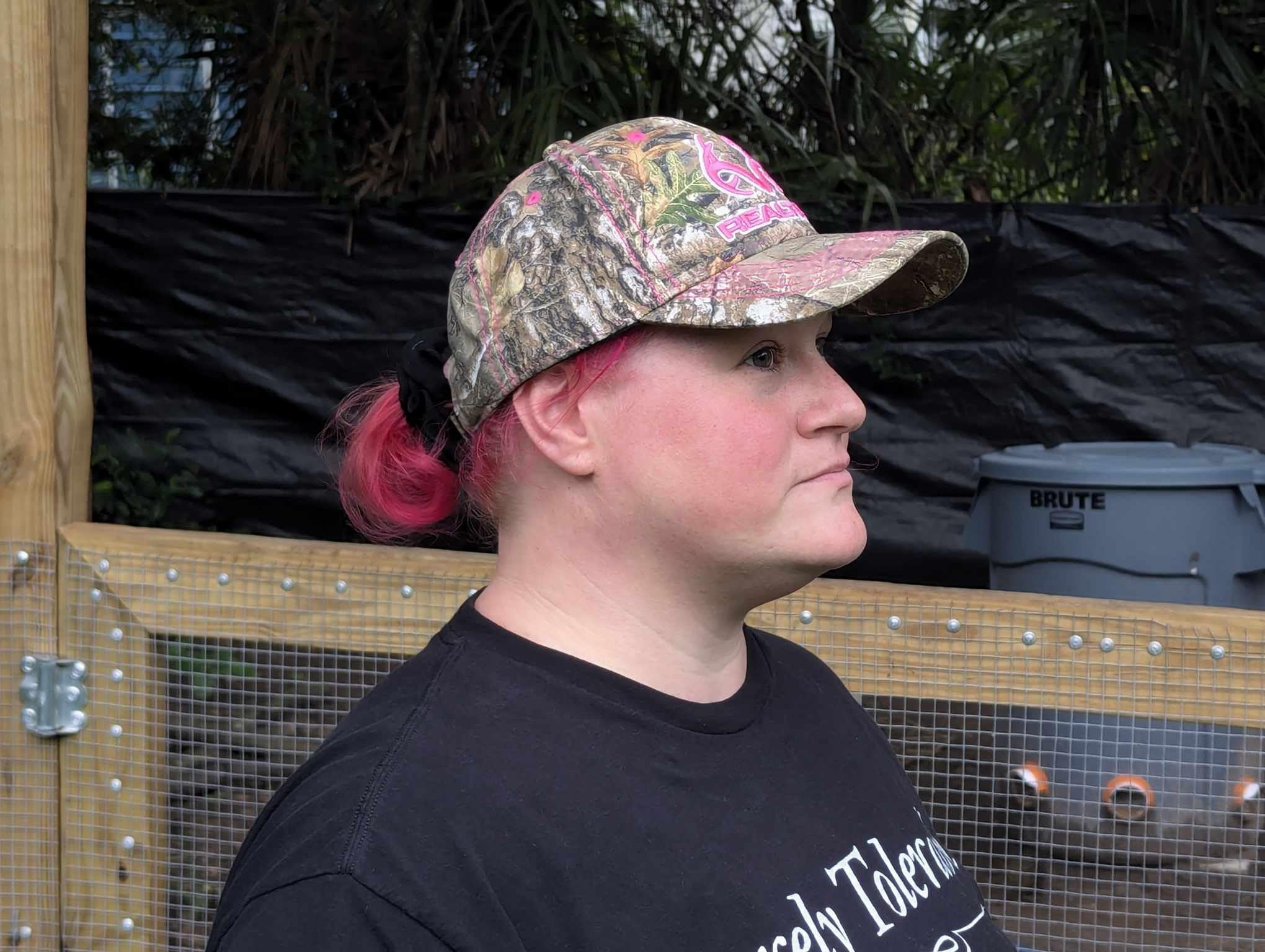 Realtree 3D Pink Antler Logo Hunting Camo Cap Hat Visor, RT Edge, Ladies Fit, Low-Mid Profile Structured, Wicking Sweatband, Vel-cro Back