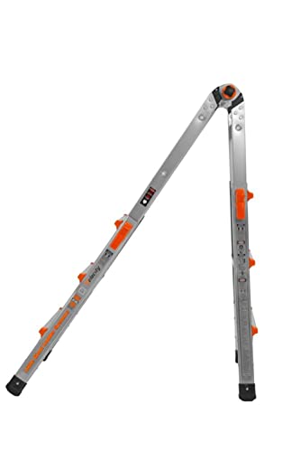 Little Giant Ladder Systems, Velocity, M13, 13 Ft, Multi-Position Ladder, Aluminum, Type 1A, 300 lbs Weight Rating, (15413-001)