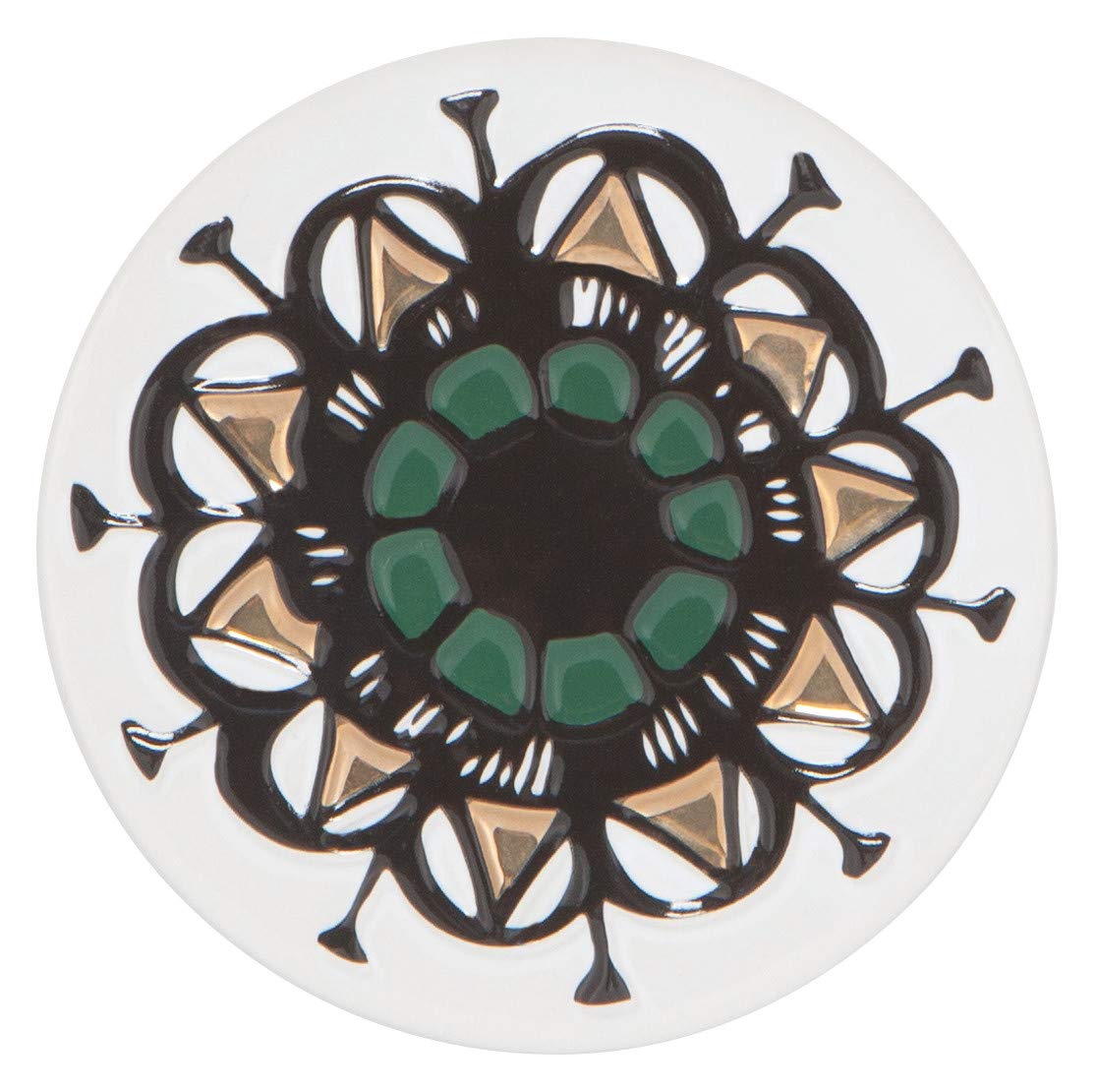 Now Designs Ceramic 4 Shadowvale Coaster Set, Multicolor