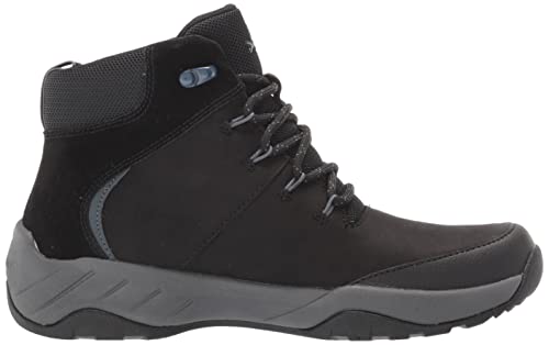 Rockport Women's XCS Spruce Peak Boot Waterproof Hiking, Black WP, 9.5