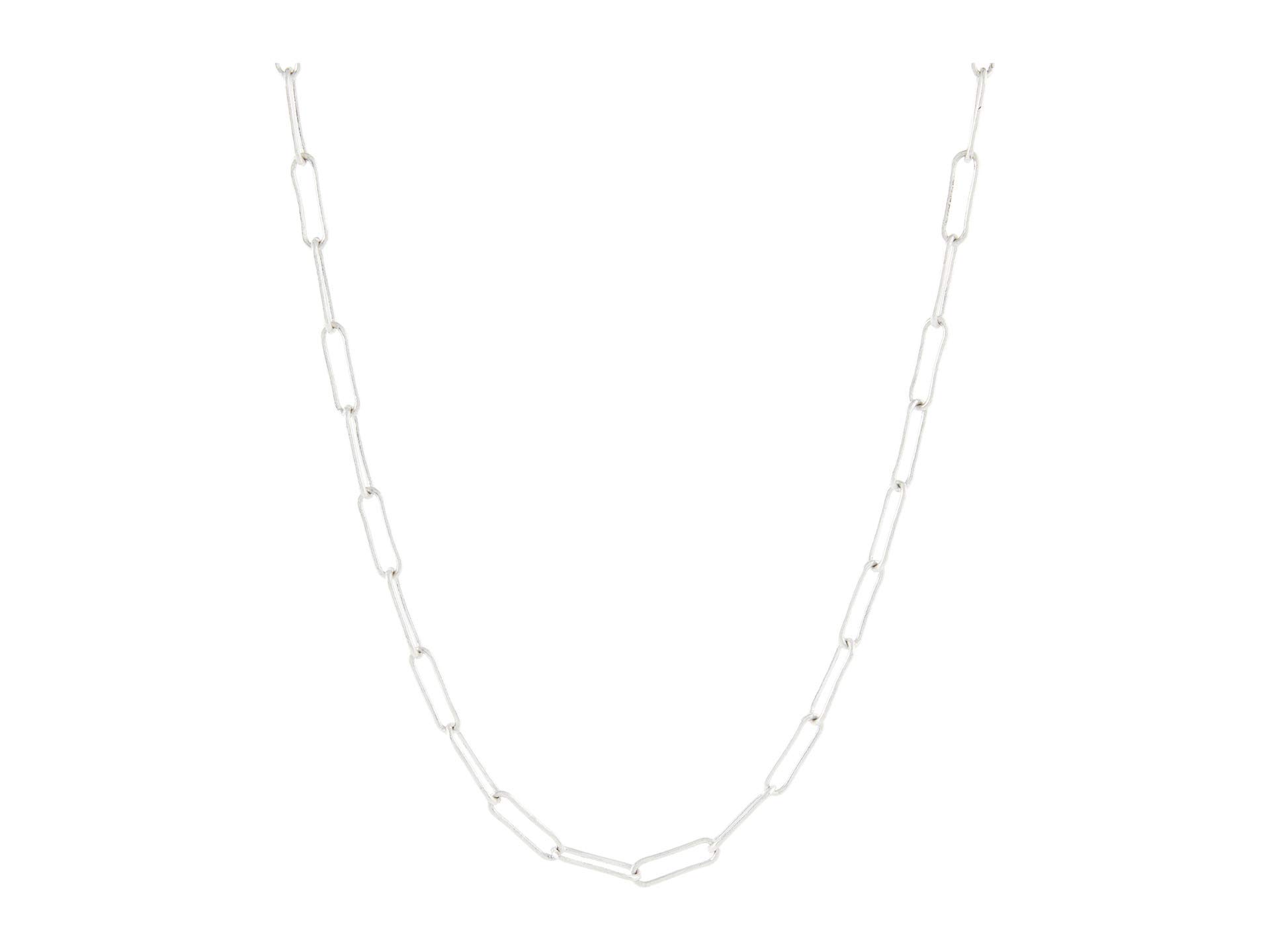 Madewell Paperclip Link Necklace Vintage Gold One Size