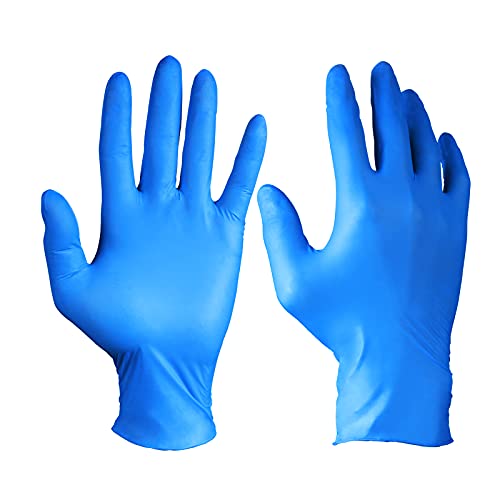 PEIPU Nitrile Gloves Disposable Gloves(Small, 100-Pack),Powder Free, Cleaning Service Gloves, Latex Free