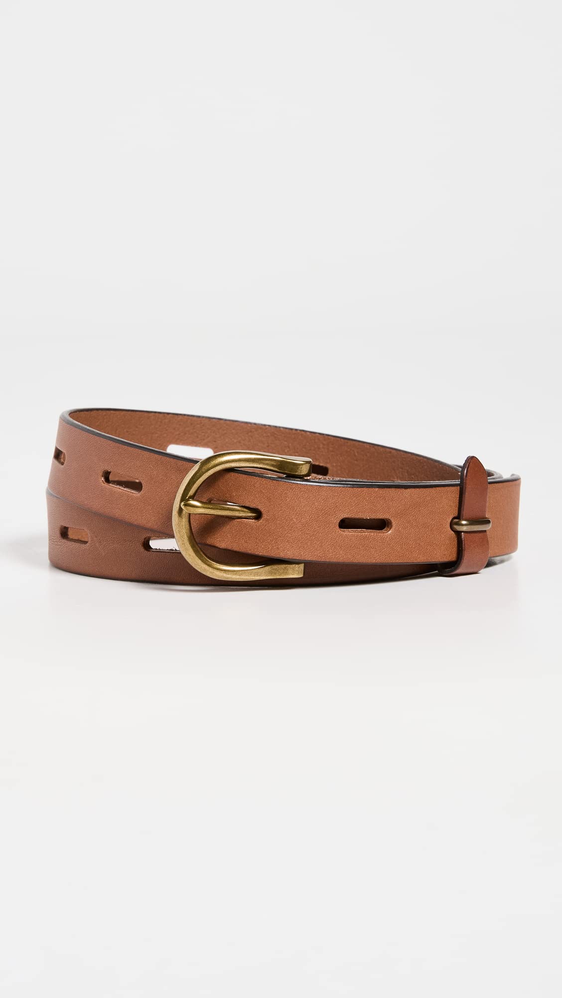 Madewell Women's Backcountry Belt, True Black, S